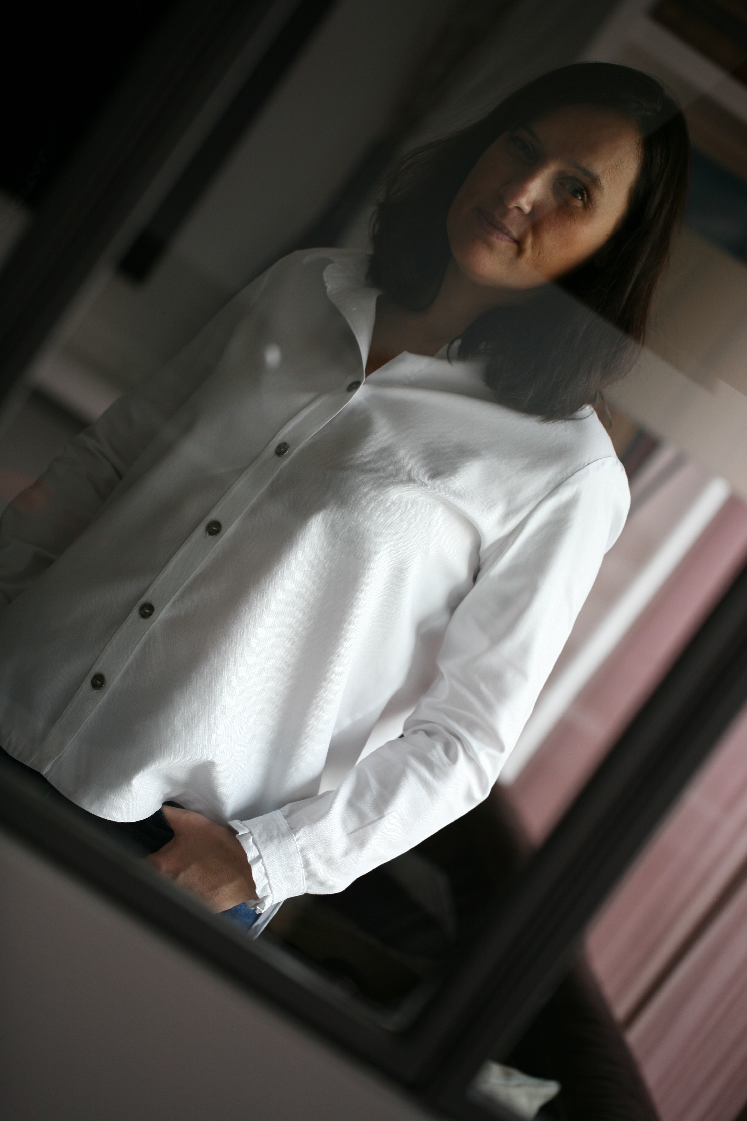 Chemise Liseron – Atelier Scammit – Couture en coulisse