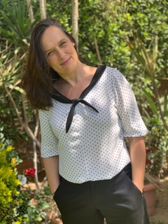 Blouse Jasmine – Colette Patterns – Couture en coulisse